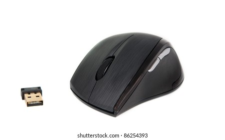Gray Computermouse Front View Top View 스톡 사진 265591550 | Shutterstock