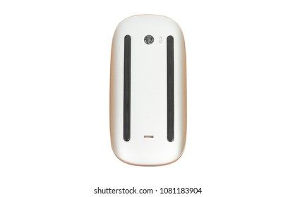 Computer Mousebottom Side Isolated On White Stock Photo 1081183904 ...