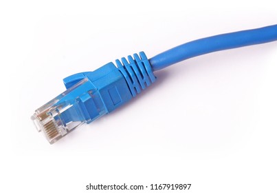 Computer Network Cable Rj45 Plugins Closeup Stock Photo 1167919897 ...