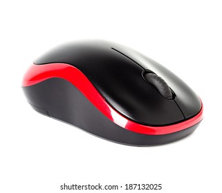 Computer Red Mouse Isolated Stock Photo 187132025 | Shutterstock