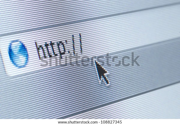 Computer Screen Macroshallow Depth Field Stock Photo (Edit Now) 108827345