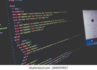 Free Stock Photo of Computer Screen Showing Lines of Code | Download ...