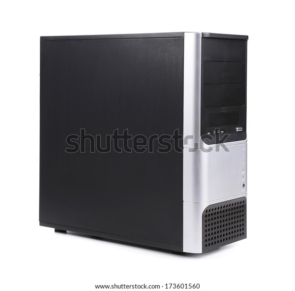 Computer System Unit Isolated On White Stock Photo 173601560 | Shutterstock