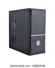 Front View Computer System Unit Isolated库存照片163878302 | Shutterstock