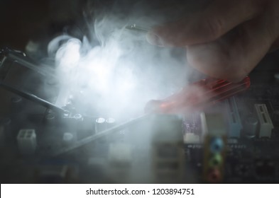 86 Burnt motherboard Images, Stock Photos & Vectors | Shutterstock
