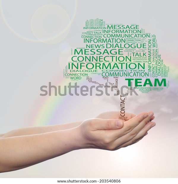 Concept Conceptual Tree Word Cloud Man Stock Photo 203540806 | Shutterstock