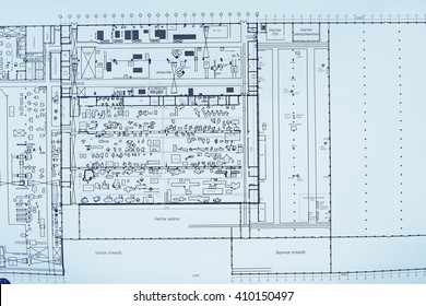 Technical Drawing Mechanical Drawing Civil Engineering 스톡 일러스트 ...