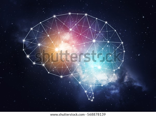 Concept Human Intelligence Human Brain Inside Stock Photo (Edit Now ...