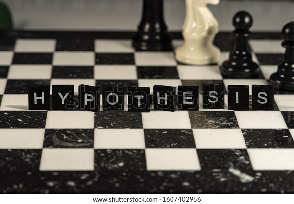 Concept Hypothesis Represented By Black Letter Stock Photo (Edit Now ...