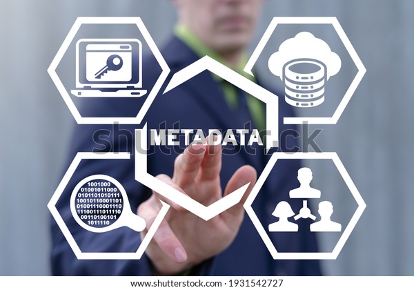 Concept Metadata Meta Data Technology Stock Photo 1931542727 | Shutterstock