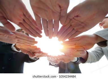 Concept Teamwork Unity Stock Photo (Edit Now) 1054234484