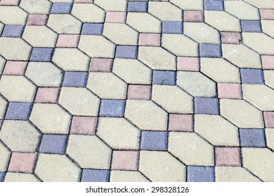 Concrete Block Pathway Stock Photo 298328126 | Shutterstock