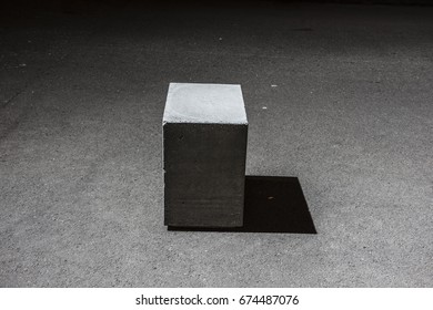 Concrete Cube Block Stock Photo 674487076 | Shutterstock