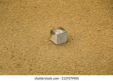 Concrete Cube Sand Cube Concrete Sample Stock Photo 1137579905 ...