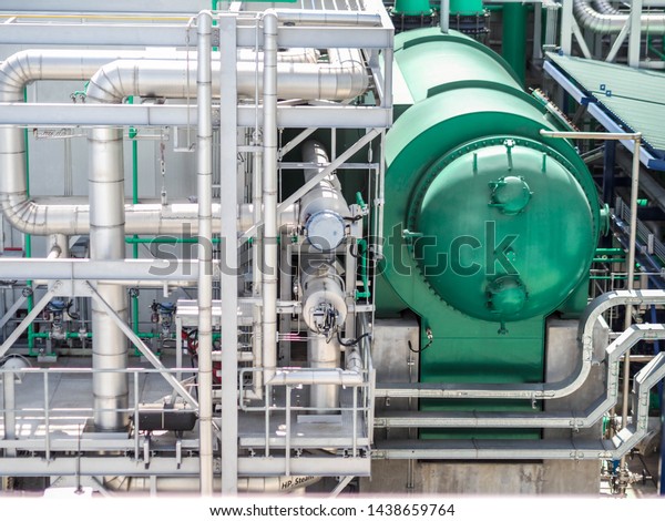 Condenser Systems Extraction Pump Apply Industrial Stock Photo (Edit ...