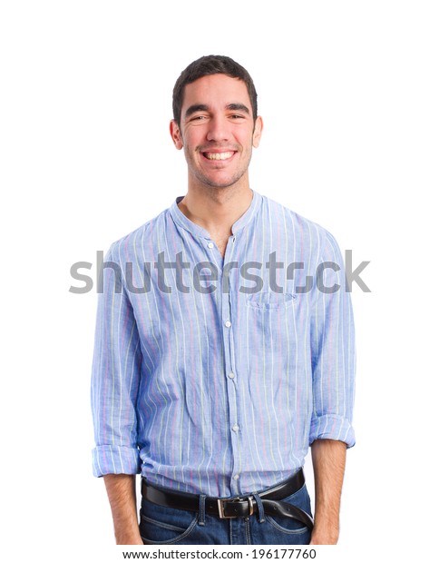 Confidence Man Smiling Stock Photo 196177760 | Shutterstock