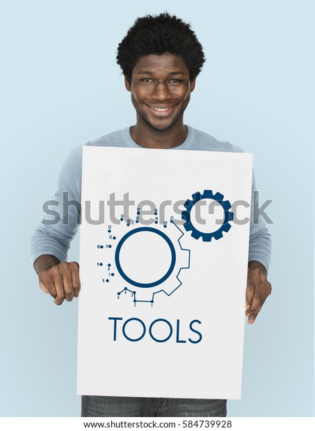 Configuration Operation Solution System Icons Symbols Stock Photo ...