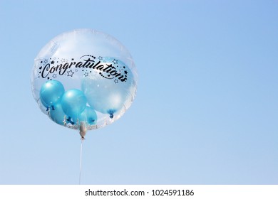 Congratulation Balloon Background Stock Photo 1024591186 | Shutterstock