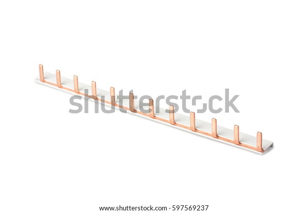 Connecting Comb Automatic Breakers Isolated Stock Photo 597569237 ...