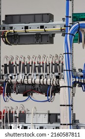 Connection Back Control Panel Electrical Wires Stock Photo 2160587811 ...