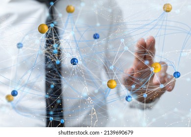 Connection Data Cloud Holding Hand Stock Photo 2139690679 | Shutterstock