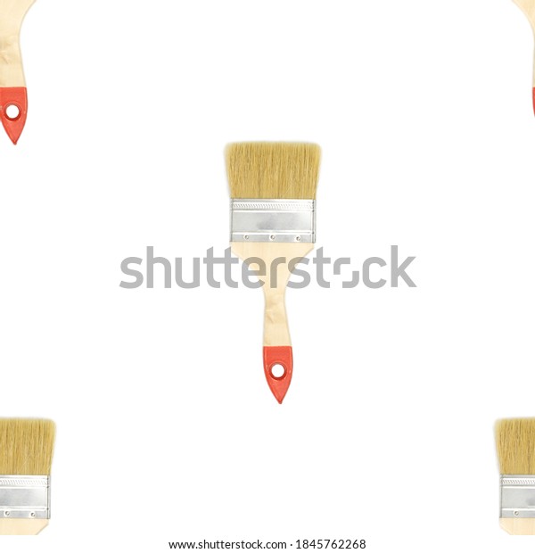 Construction Brushes Seamless Texture Construction Brushes Stock Photo ...
