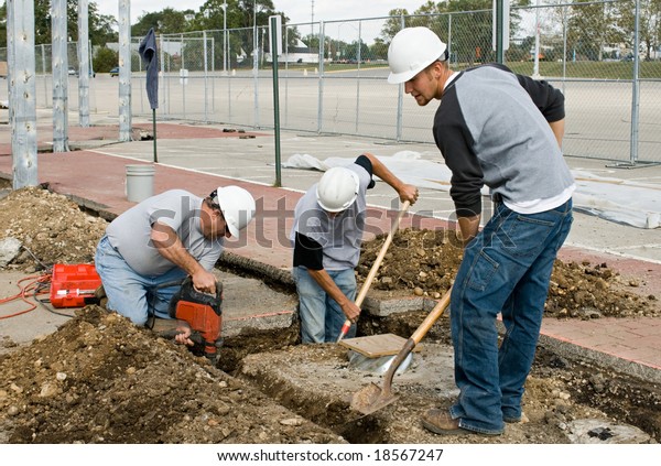Construction Crew Stock Photo 18567247 | Shutterstock