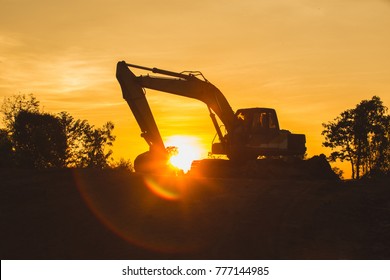 Construction Digger Machine Stock Photo 777144985 | Shutterstock