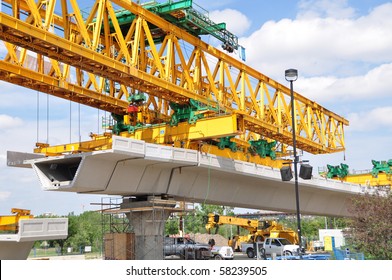 Construction Elevated Commuter Train Rail Platform Stock Photo 58239505 ...