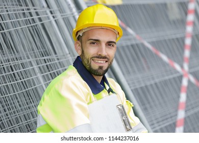 Construction Engineer Looking Camera Stock Photo 1144237016 | Shutterstock