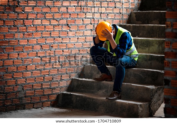 Construction Engineers Having Trouble Working Engineering Stock Photo ...
