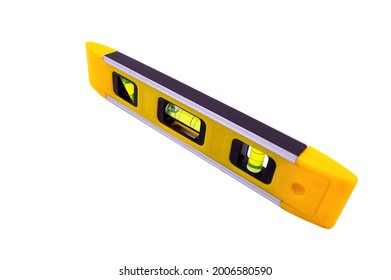 Construction Manual Level Surface Marking Handheld Stock Photo ...