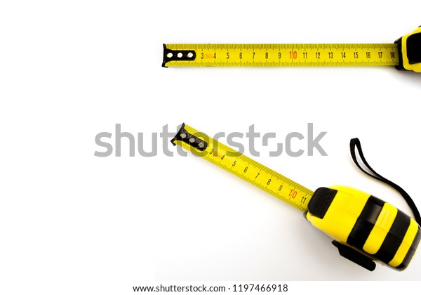 Construction Measuring Tape Stock Photo (Edit Now) 1197466918
