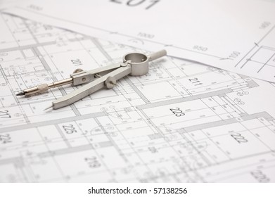 Construction Plans Stock Photo 57138265 | Shutterstock