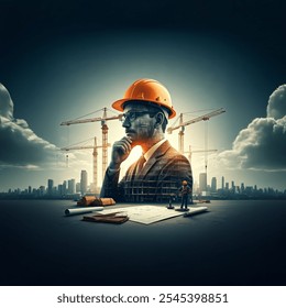 Construction Shape Engineer AI-generated image 2545399587 | Shutterstock