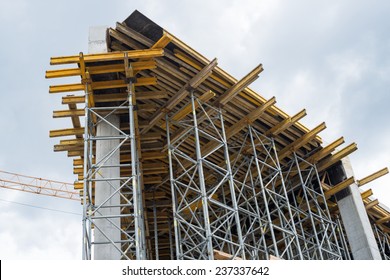 Construction Site Framework New Building Stock Photo 237337642 ...
