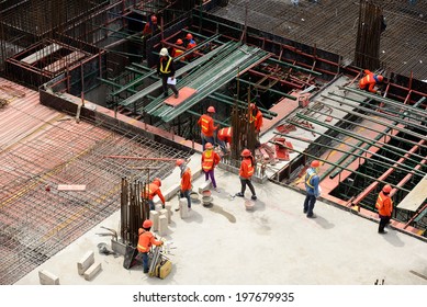 Construction Site Workers Stock Photo 197679935 | Shutterstock