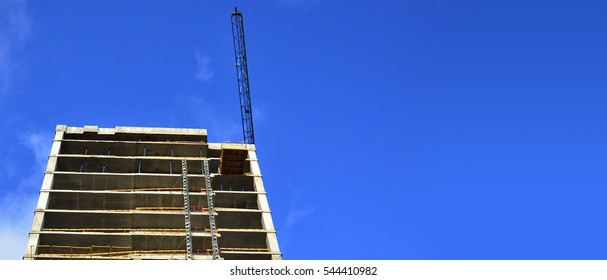 Corner Top Storey Construction Builing Were Stock Photo (Edit Now ...