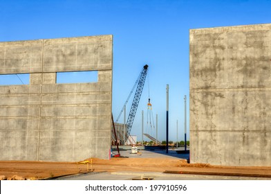 Caisson Gravity Wharf Prefabricated Cement Module Stock Photo ...