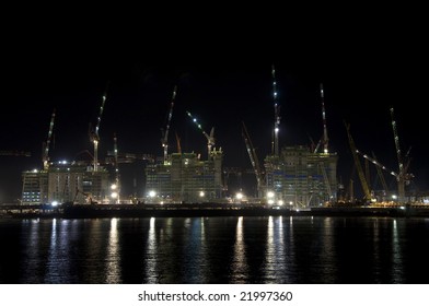 Construction Work Night Stock Photo 21997360 | Shutterstock