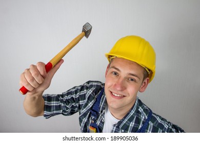 Construction Worker Hammer Stock Photo 189905036 | Shutterstock