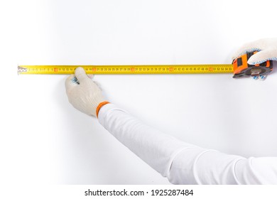 85,574 Construction Worker Measuring Images, Stock Photos & Vectors ...