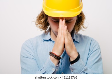 Construction Worker Praying Stock Photo 431113768 | Shutterstock