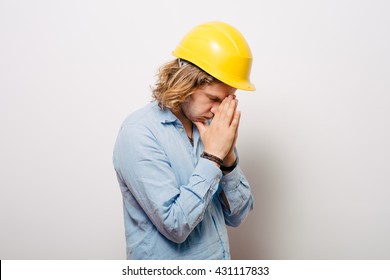 Construction Worker Praying Stock Photo 431117833 | Shutterstock