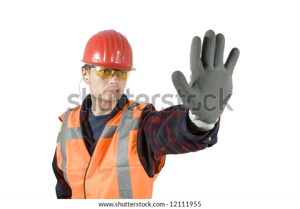 Construction Worker Wearing Protective Work Wear Stock Photo (Edit Now ...