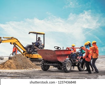 Construction Workers Background Stock Photo 1237436848 | Shutterstock