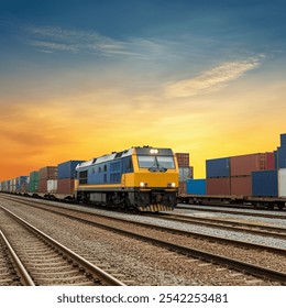 Imagine Cargo Train Coming Damietta Port AI-generated image 2469996839 ...