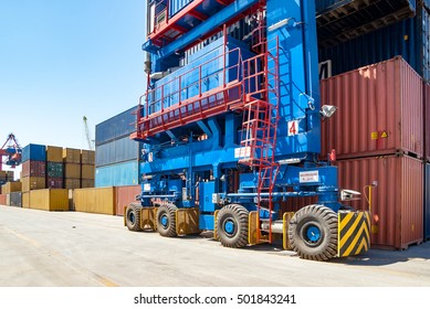 Container Loading Crane Stock Photo (Edit Now) 501843241