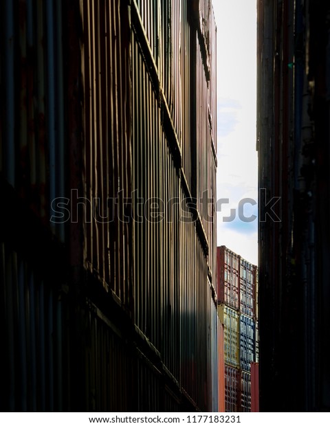 Container Shadow Stock Photo 1177183231 | Shutterstock