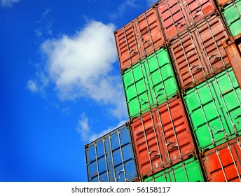 27,532 Stack containers terminal Images, Stock Photos & Vectors ...